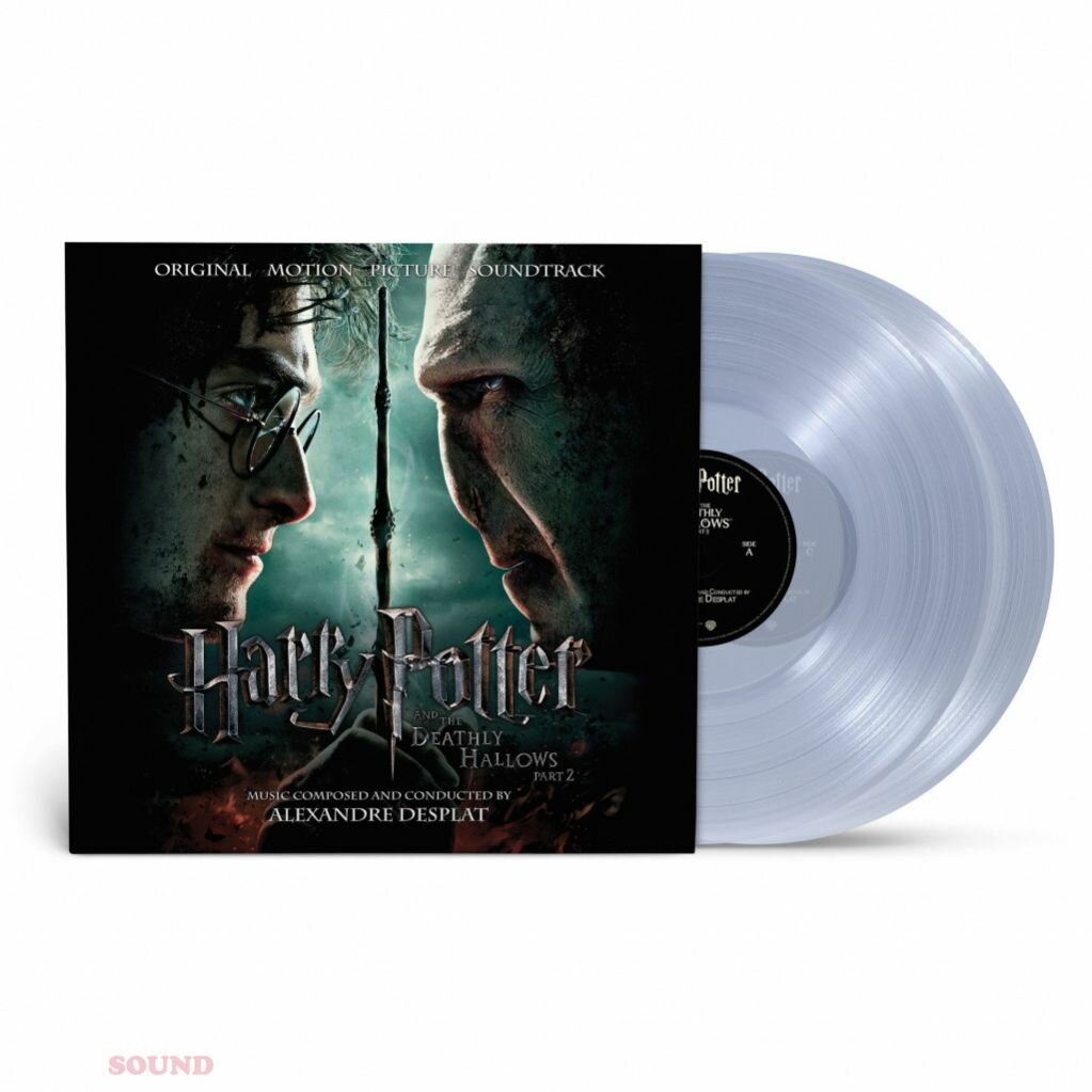 OST - ALEXANDRE DESPLAT - Harry Potter And The Deathly Hallows Part 2, Гарри Поттер и Дары Смерти. Часть 2 (2LP, Limited Edition, Reissue, Clear) Виниловая Пластинка