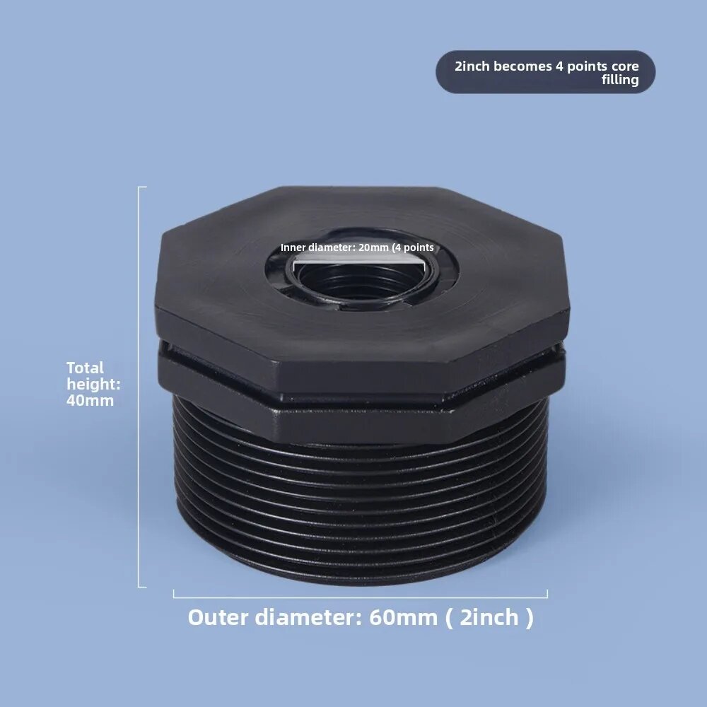 Латунный кран для бочки 2 дюйма G