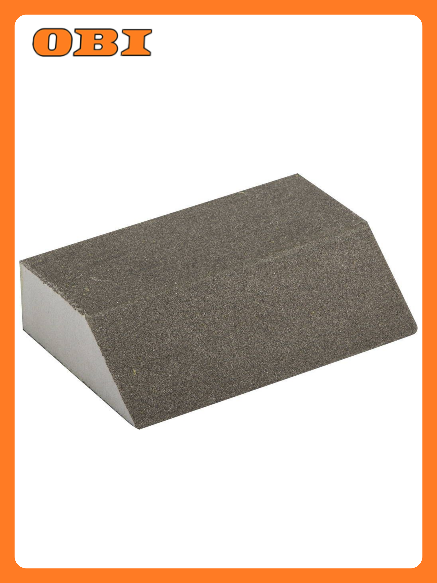 Губка шлифовальная ЗУБР, для дерева, металла, пластика, 100x68x42 мм