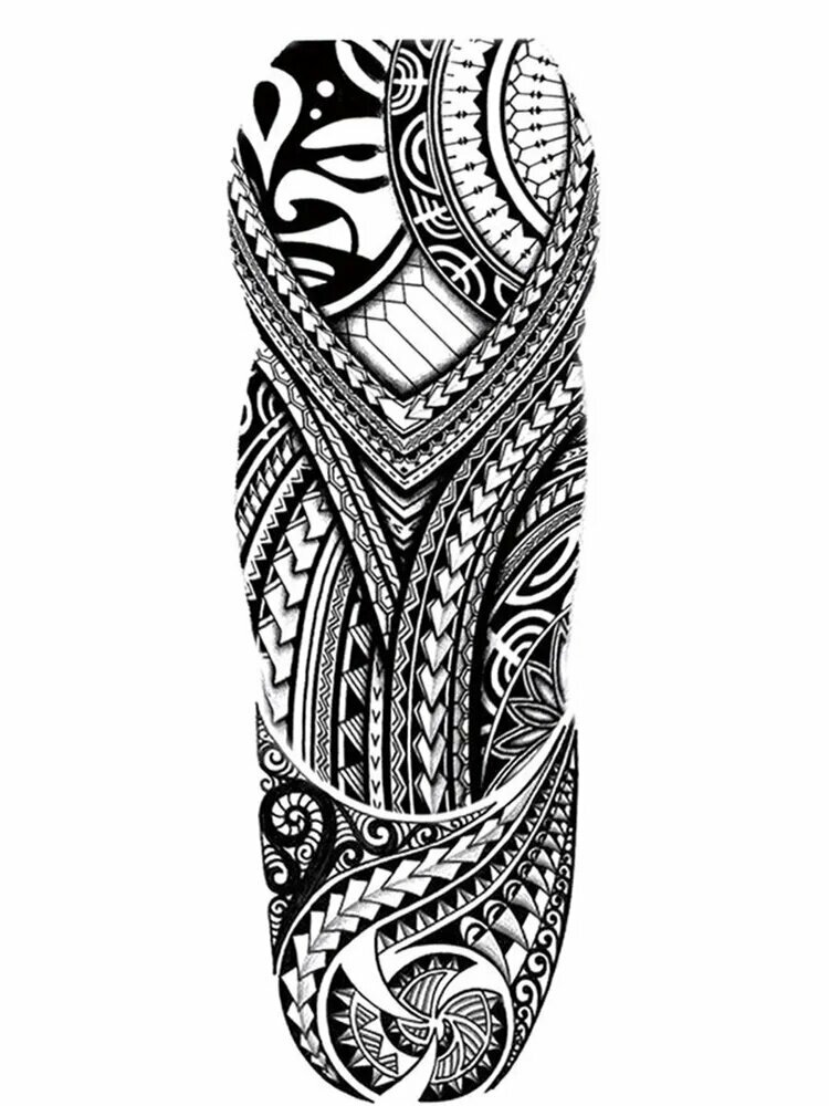 Тату временный, Переводная тату 48cmx17cm