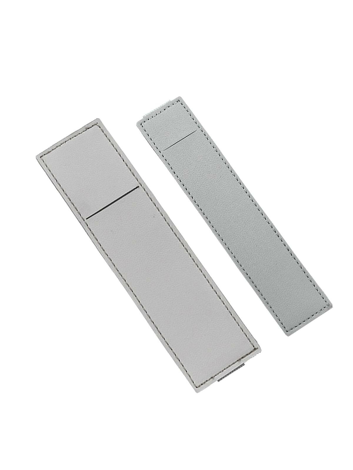 2шт Кожаный пенал с регулируемыми резинками чехол для блокнота и карандаша