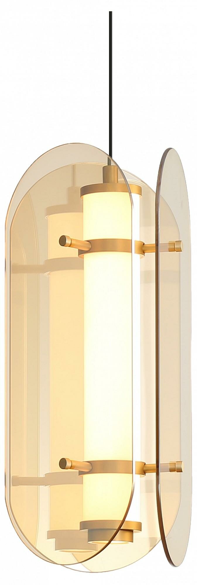 Подвесной светильник Favourite Fada 4624-2P цвет латунь На монтажной пластине Модерн