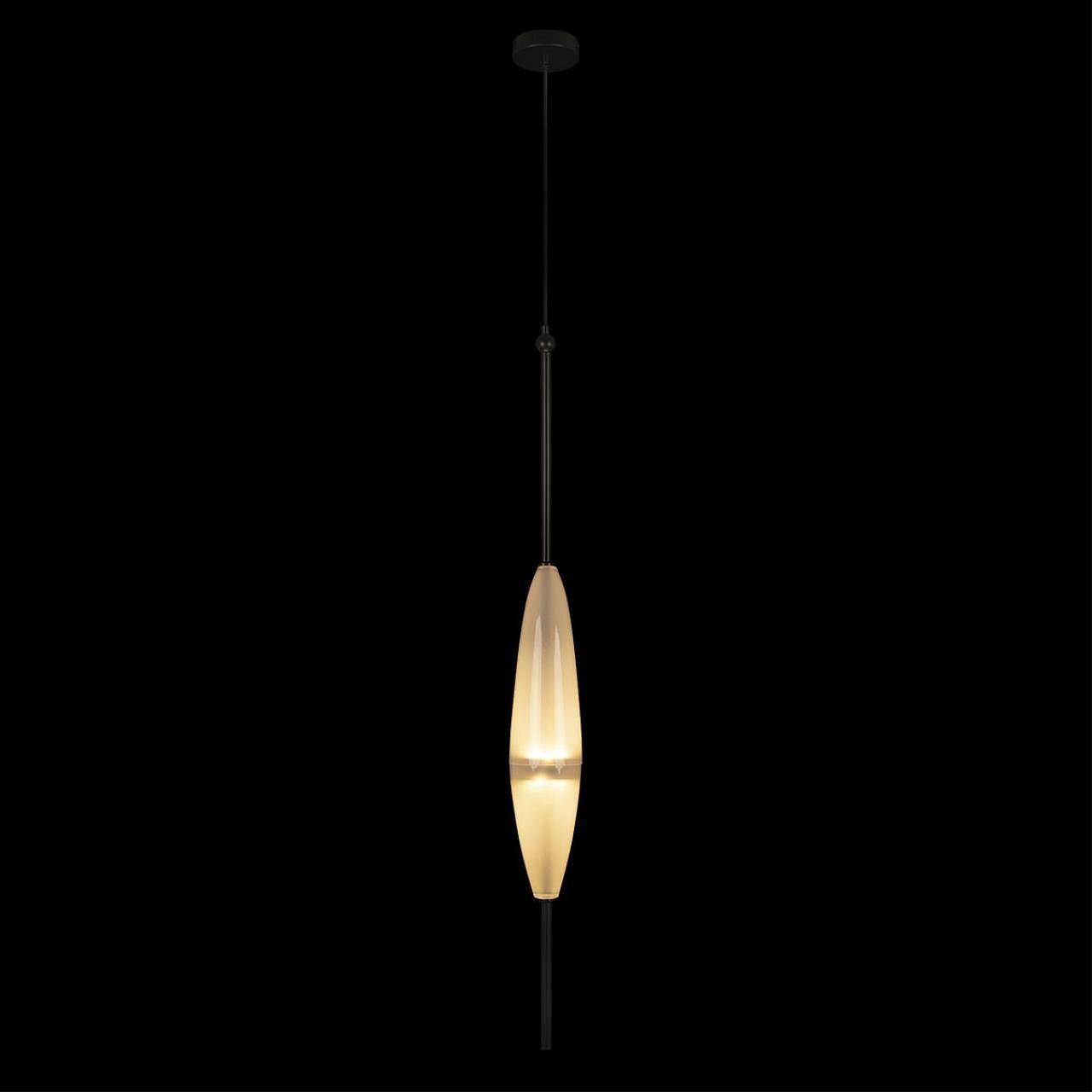 Подвесной светильник Loft it Venice 10223/A White цвет черный На монтажной пластине Модерн