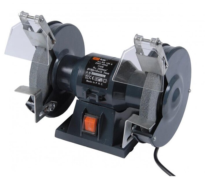 Электроточило Prorab BG150S 170Вт, ширина шлифовального круга 16мм, диаметр 150мм