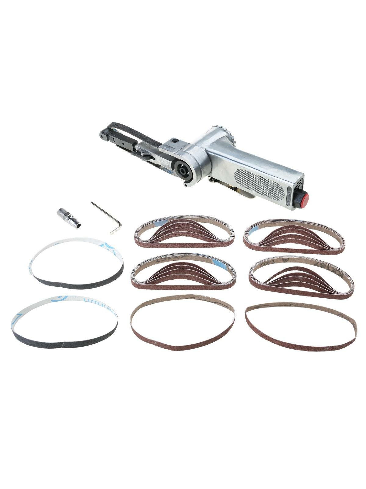 Пневматический ленточный шлифовальный станок 10 мм