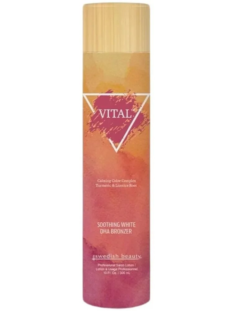 Swedish Beauty Лосьон для загара Vital White DHA Bronzer с разогревающим эффектом