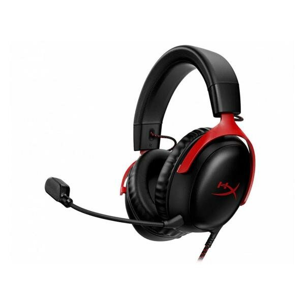 Игровые наушники HyperX Cloud III Black Red