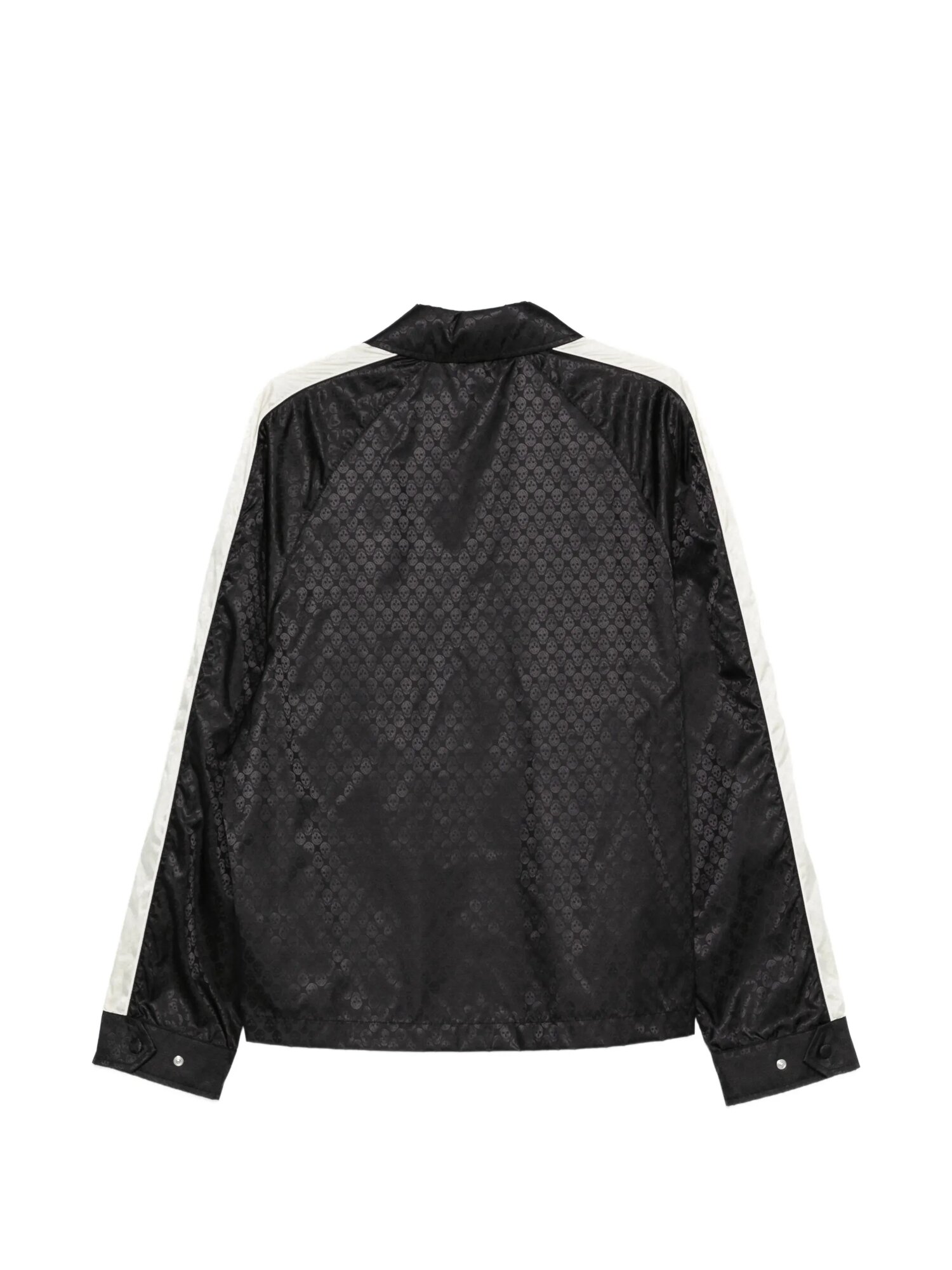 Куртка Alexander McQueen Skull-print shirt jacket, размер 54, черный — фото 1