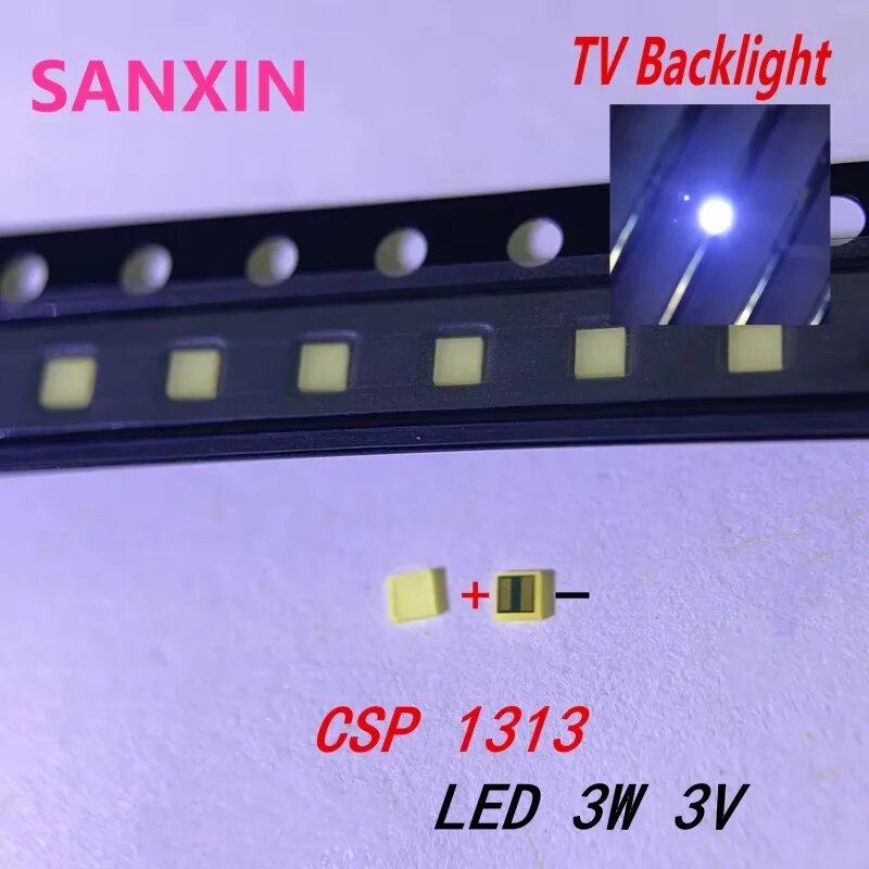 LED подсветка для ТВ MUXINZILIGHT CSP 3W 50PCS