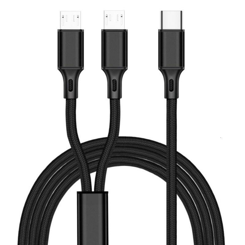 Кабель Type-C — Micro-USB 2 в 1, 50cm