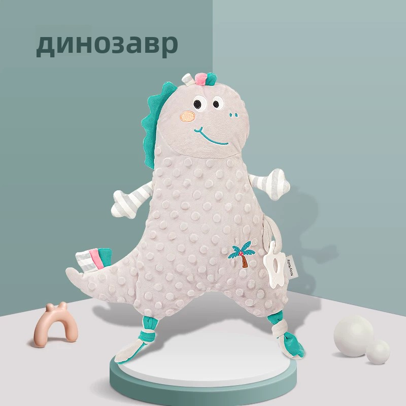 МиллиМилли Пуансетия успокаивающий платок Игрушка мягкая комфортер Лев Оливер для сна новорожденных