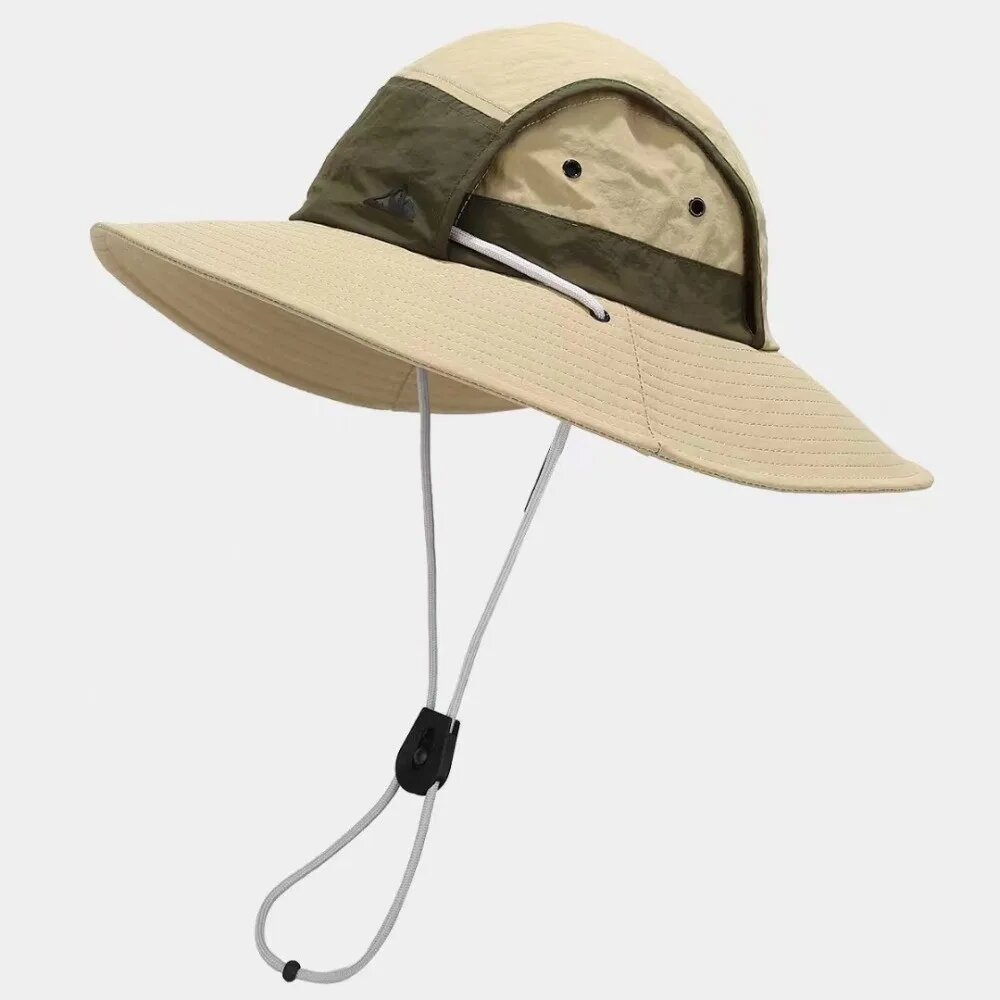 Солнцезащитная панама из полиэстера Бежевый, Khaki