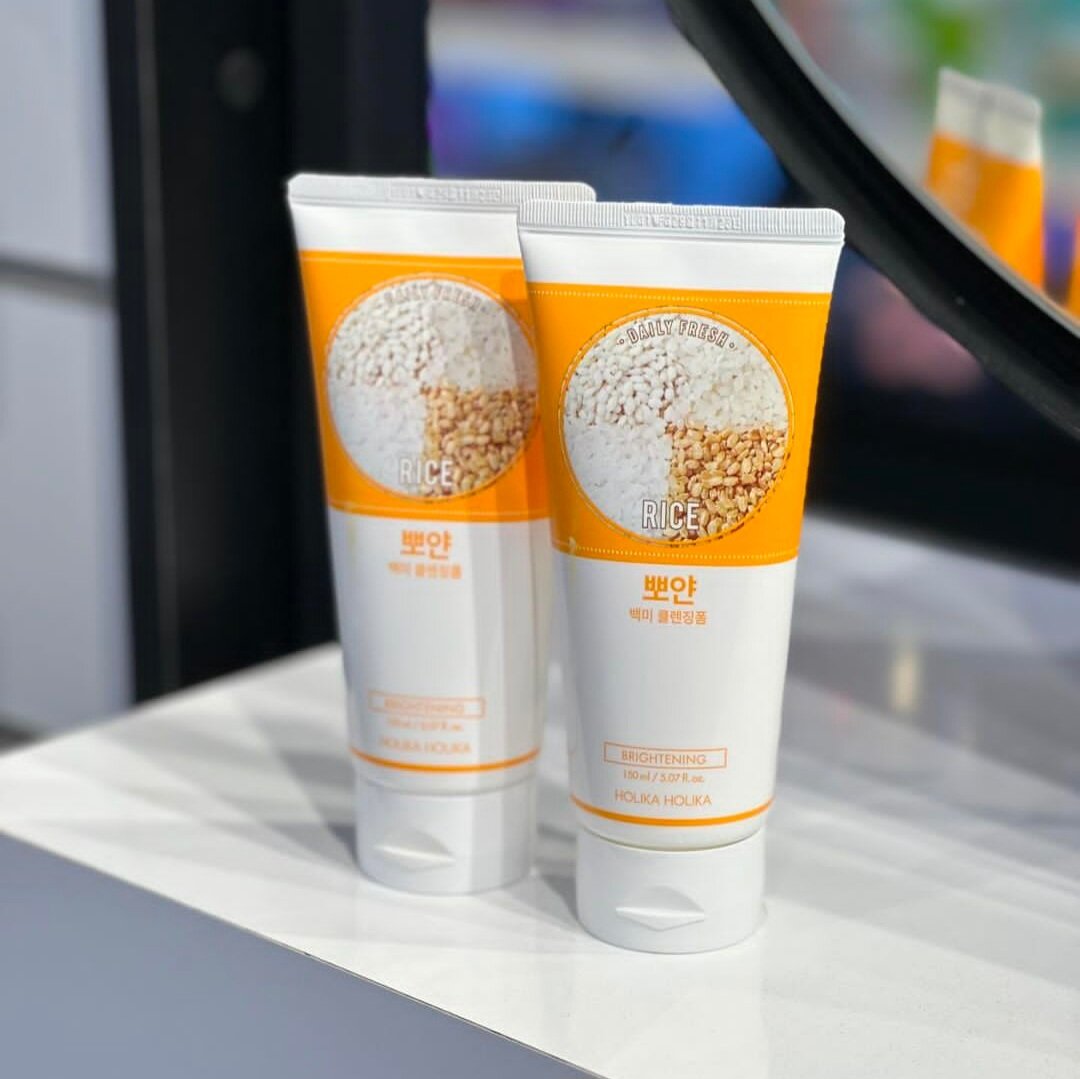 Holika Holika пенка для умывания с рисом Daily Fresh Rice Cleansing Foam, 150 мл