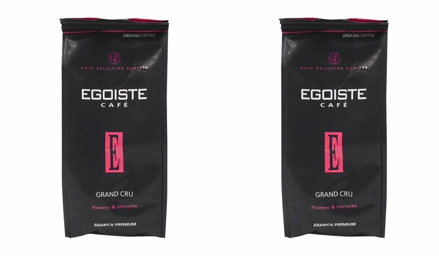 EGOISTE Кофе молотый Grand Cru, 250 г, 2 уп