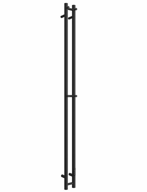 Полотенцесушитель двин X-2 neo 120/8 Электрический, диммер - блок управления на корпусе, , Цвет - Графит, с кабелем