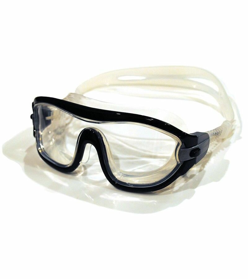Очки-маска для плавания Cupa Lapa LSG-9346, прозрачная линза, черный