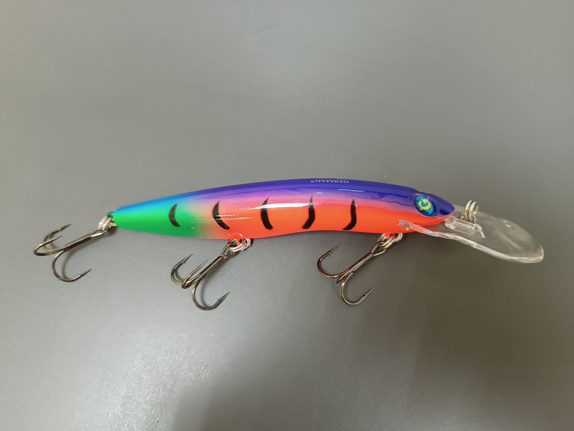 Воблер German Aggressor V3, цвет С234, 125 мм, 25 гр, плавающий, 3-8 м