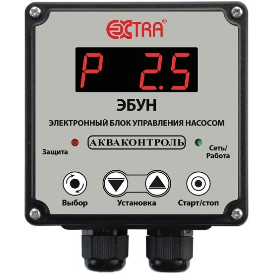 Блок управления насосом Акваконтроль ЭБУН-10-2,5