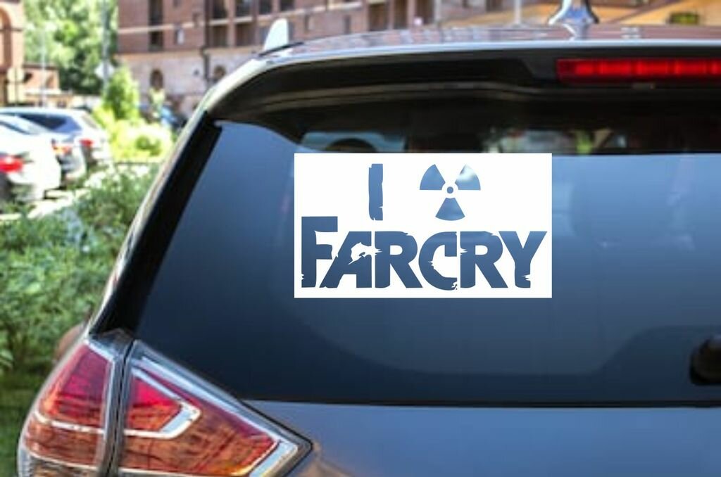 Наклейка виниловая Far Cry, Фар Край №4, А3