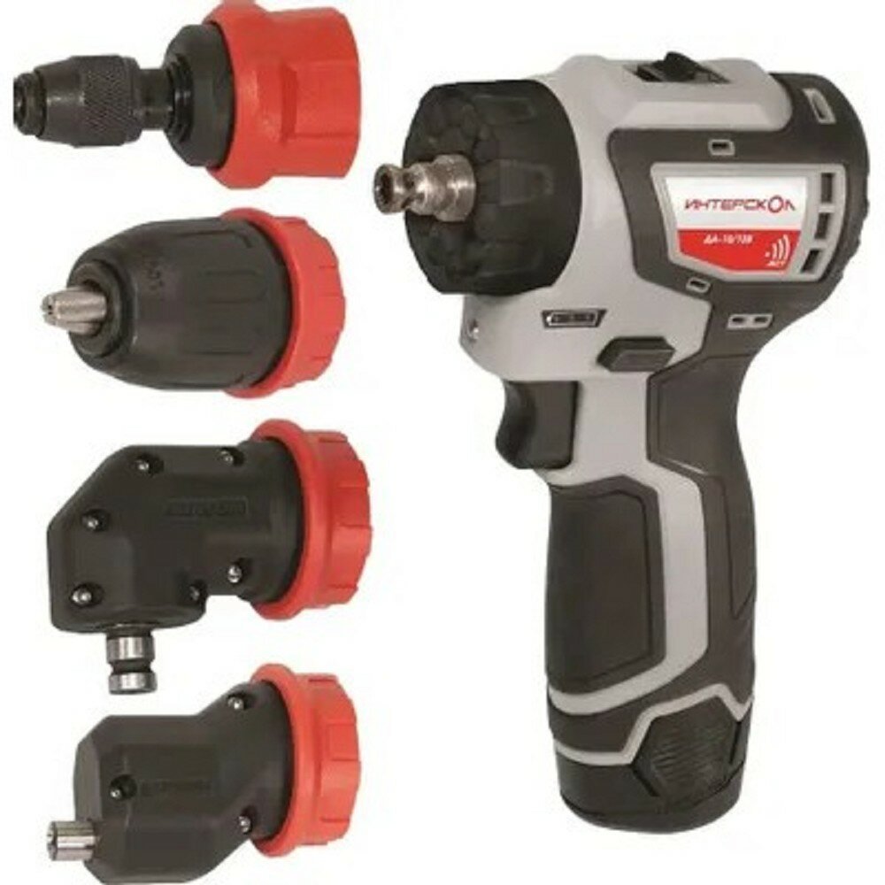 Интерскол ДА-10 12В 36 комбимакс бесщеточная аккум. дрель-шуруп 687.2.2.78