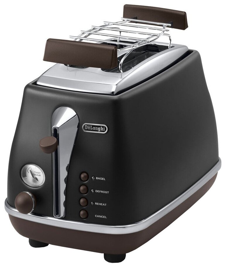 Тостер De'Longhi CTOV 2103. BK Icona Vintag, черный