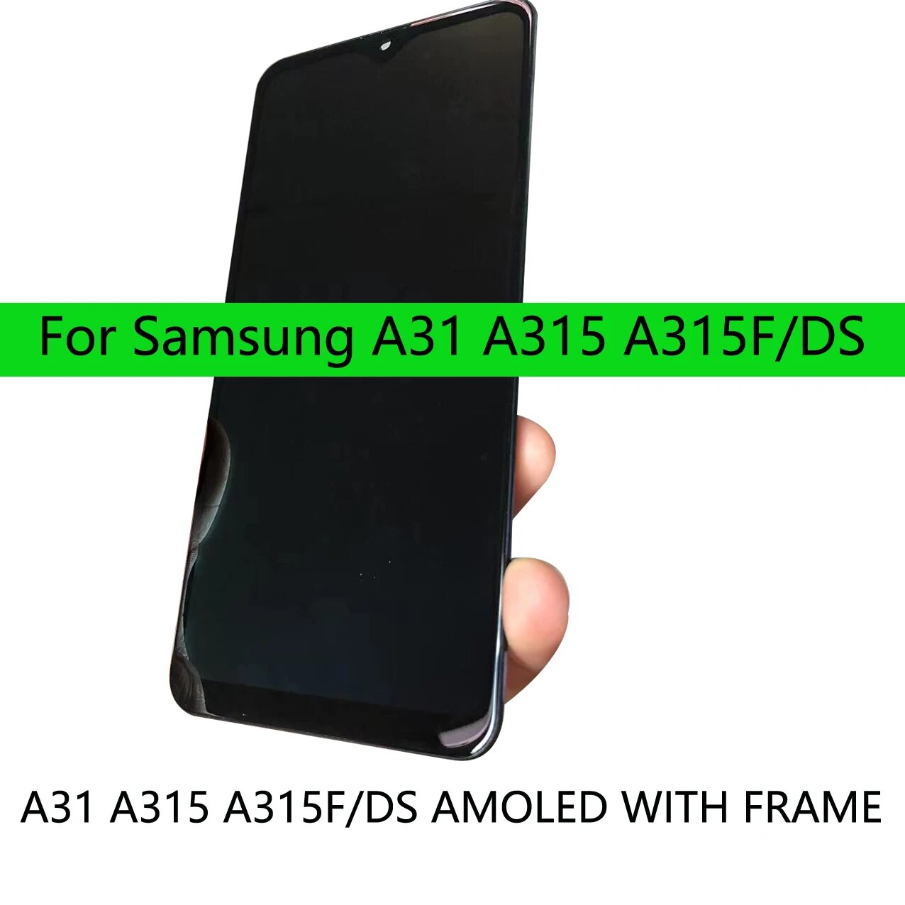 Новый AMOLED-экран с отпечатками пальцев для Samsung Galaxy A31 A315 A315F/DS, A315 AMOLED FRAME
