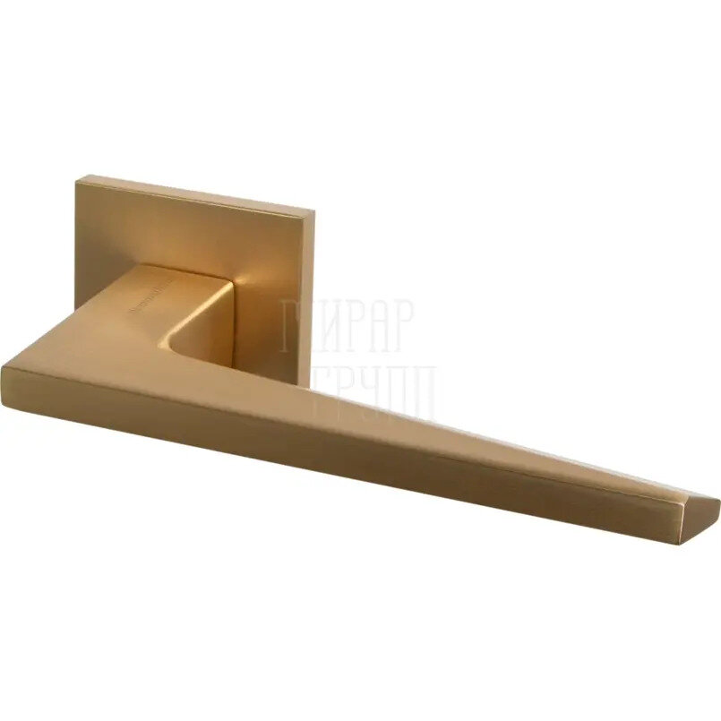 Дверная ручка Armadillo на квадратной розетке "MORI" USS флорентийское золото