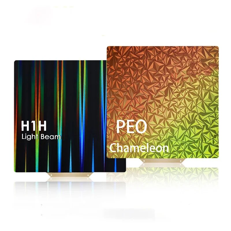 FLEXBED Гладкий лист PEI 250x250 мм для 3D-принтеров no base, H1H PEO Chameleon