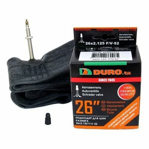 DURO Велокамера DURO 26' 1.75/2.125 F/V-52