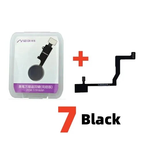 1 компл. Универсальная кнопка домой гибкий кабель индукция все функции для iPhone 7 8 Plus Расширение отпечатков пальцев Touch ID решение возврата 1set i7 black