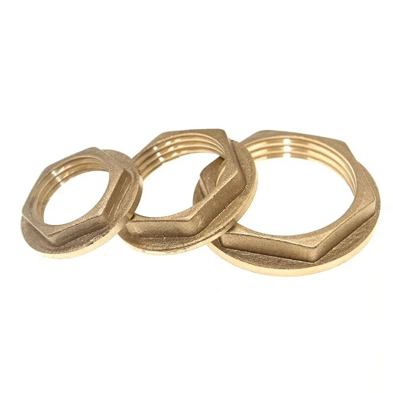 Латунные фланцевые контргайки 1/4", 3/8", 1/2", 3/4", 1" BSP1I2