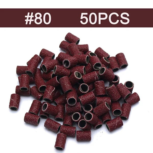 Насадки для маникюрного сверла #80, 50шт