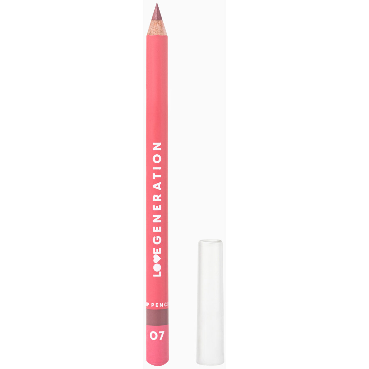 Карандаш для губ Love Generation Lip Pencil тон 07 Холодный коричневый, 1.2 гр