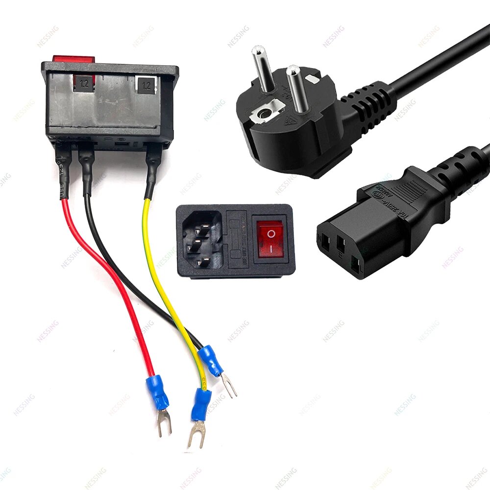 NESSING Материнская плата для группового управления смартфонами SwitchxEU Power Cord