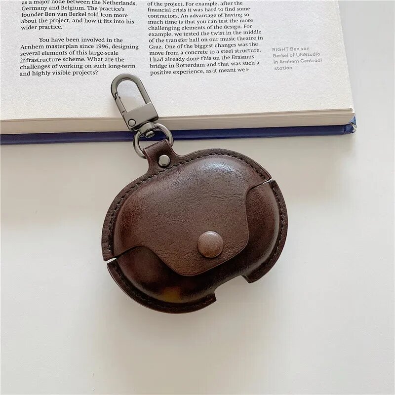 Деловые чехлы для наушников Bluetooth для Huawei Freebuds 4i Pro 3, роскошный чехол для гарнитуры из искусственной кожи для Freebuds 6i 5 5i, чехол с рукавом