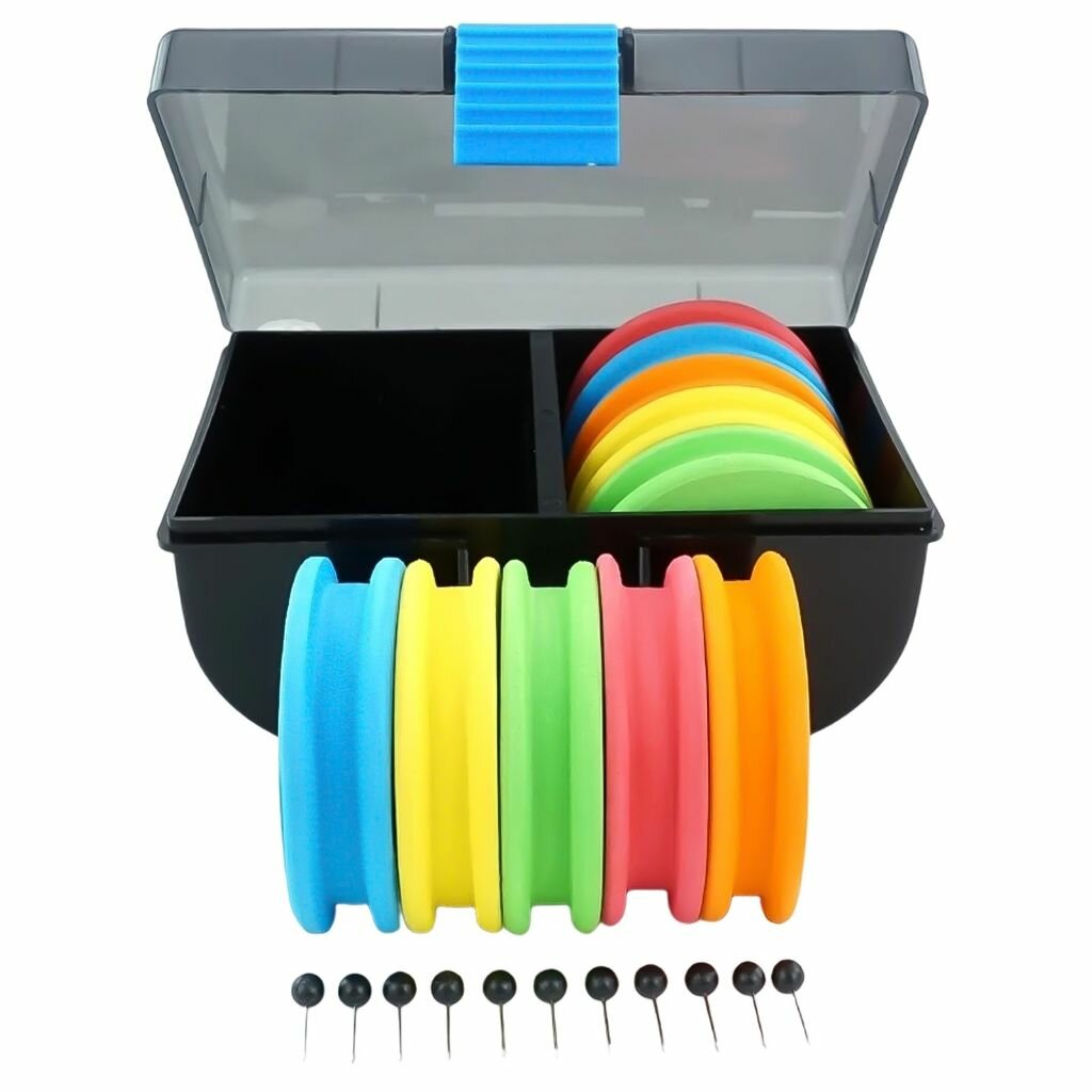 10 шт. пенопластовые катушки для рыболовных оснасток, мотовило, леска, поводок, проволока