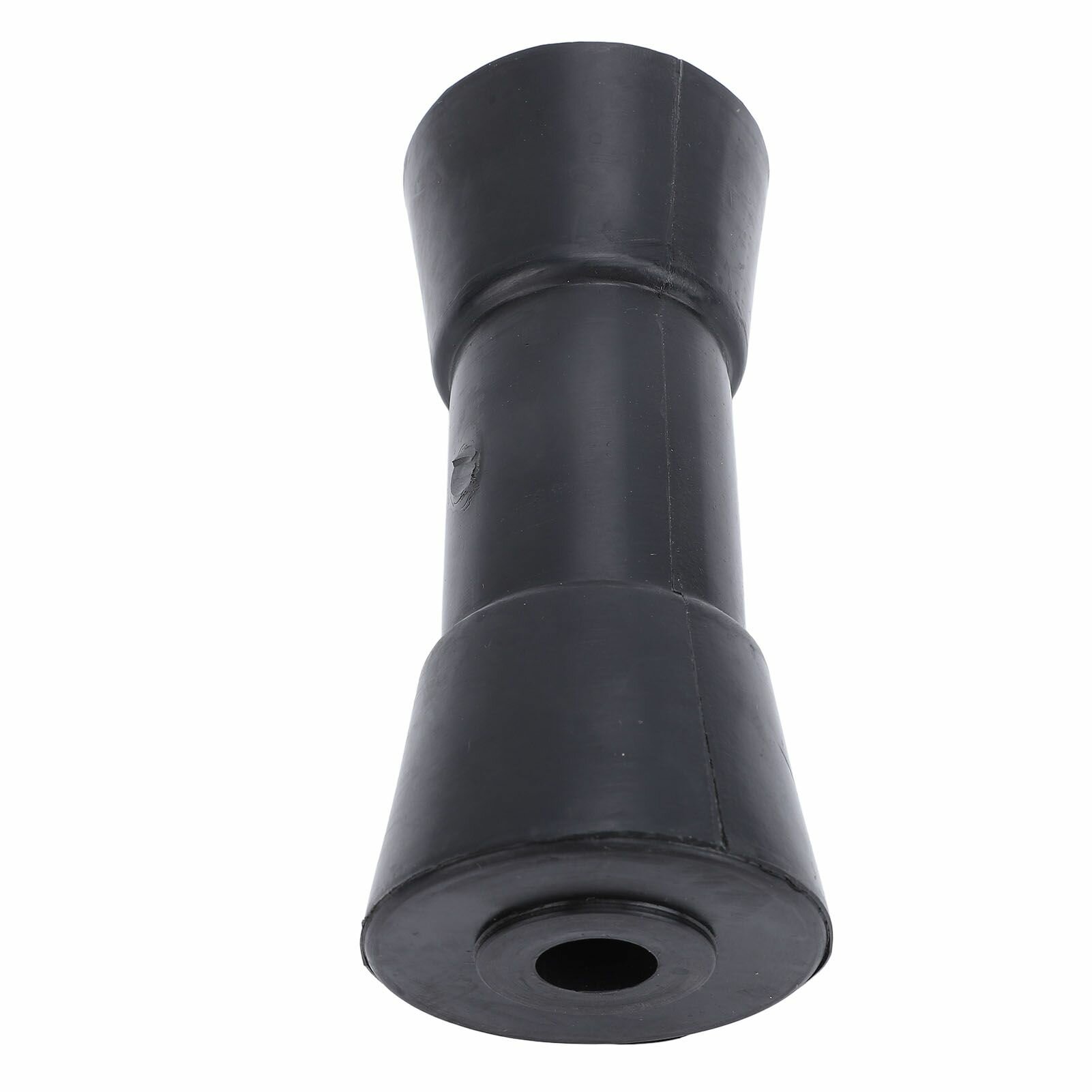 6-дюймовый морской килевой ролик, прочный, полиуретановый, черный, для лодочного прицепа