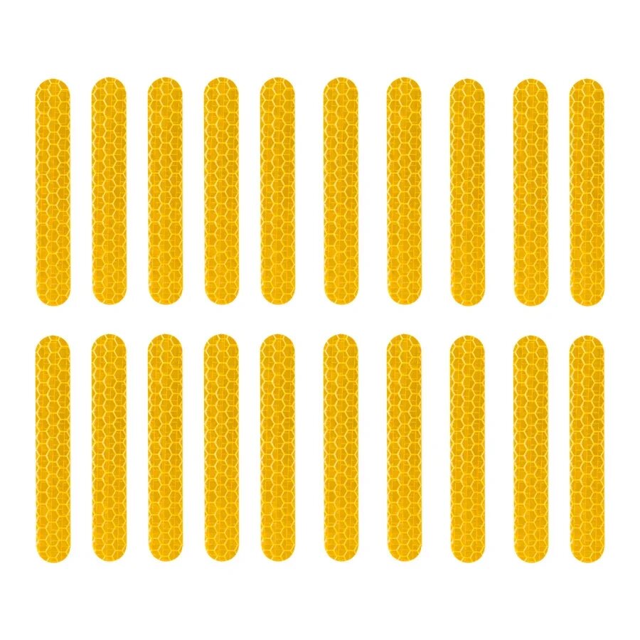 Светоотражающая наклейка для Ninebot Max G30 G30D yellow body stickers