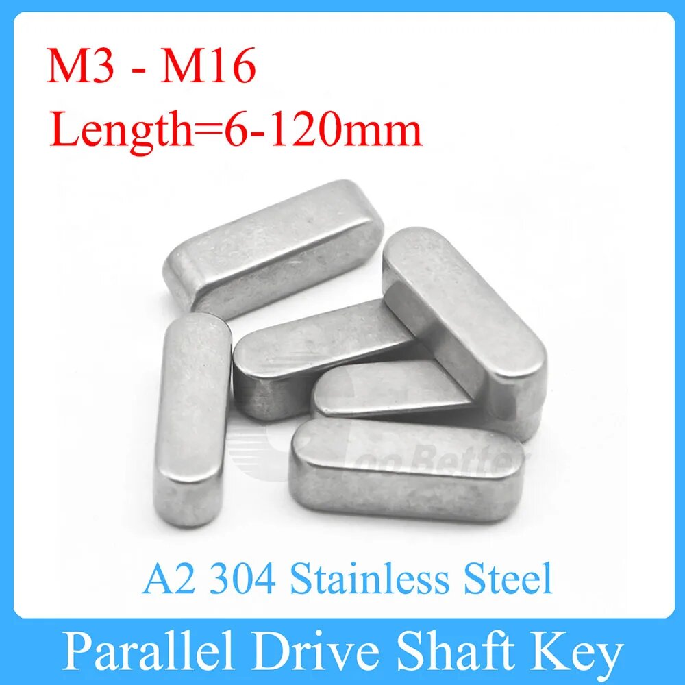 Параллельные ключи из нержавеющей стали GooBetter M3-M16 6-120мм M5 x 5mm ( 10 Pcs ), Length 20mm