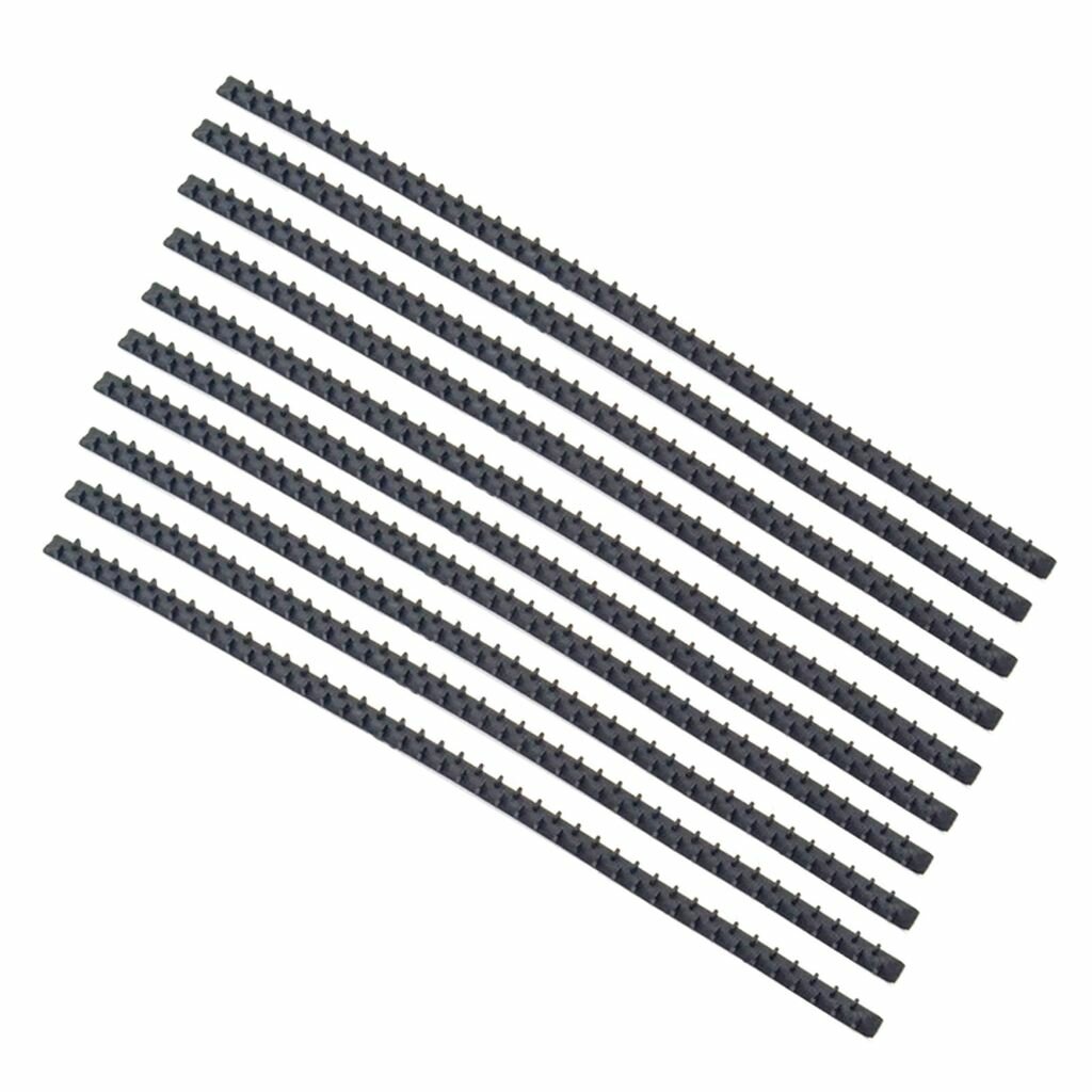 10 шт, Нескользящие зубцы для резинок для волос