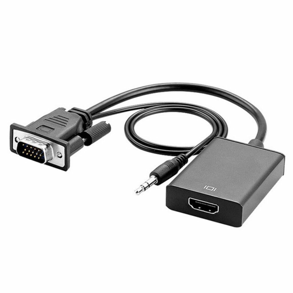 VGA на HDMI адаптер с аудио