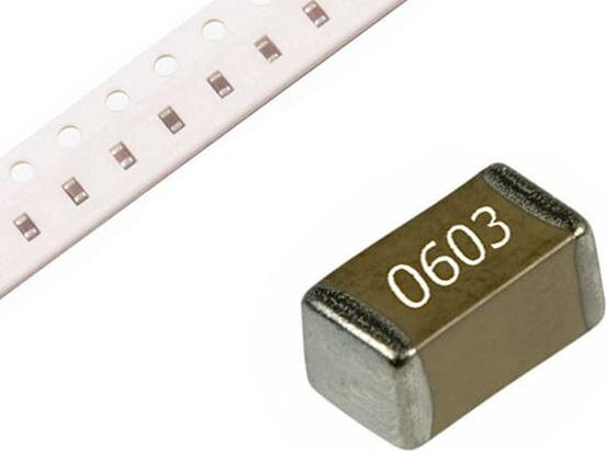 Конденсатор SMD MURATA GRM188R71H102KA01D Конденсатор: керамический MLCC 1нФ 50В X7R 10П SMD 0603 1шт