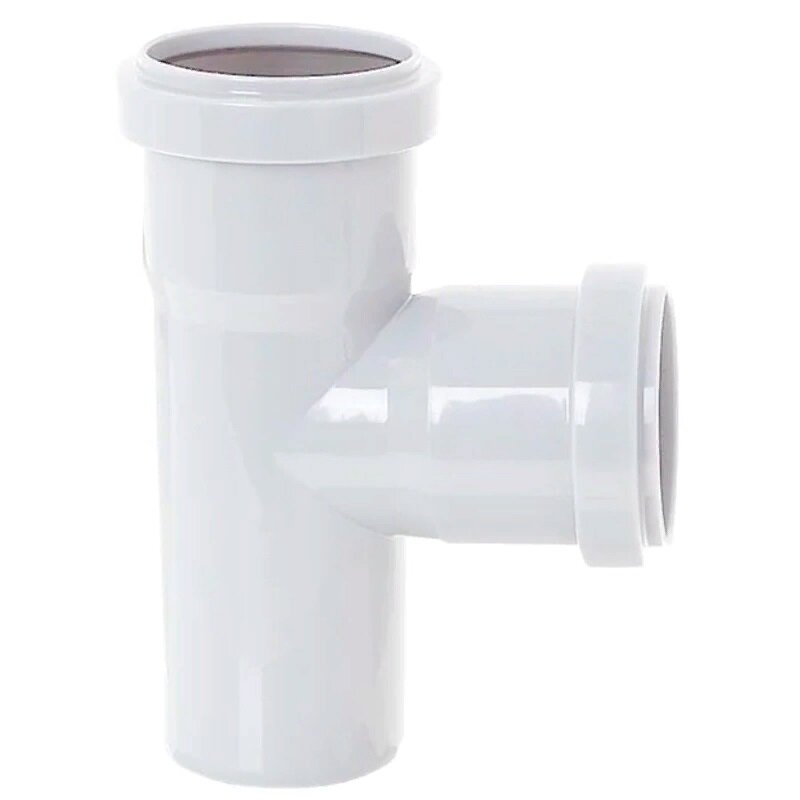 Канализация бесшумная sinikon комфорт плюс Тройник D 50х50х87° Белый VALFEX 24050050PR ЛОТ 2 шт