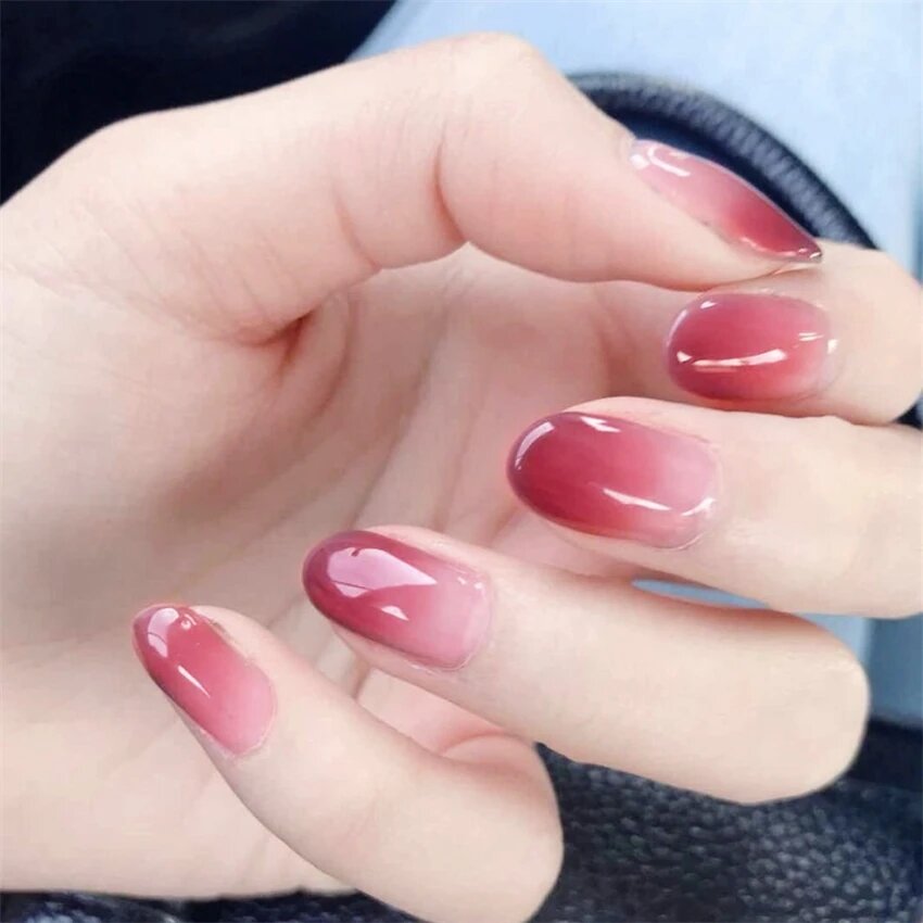 Накладные ногти балерина, цвет PD-256-nails-060601