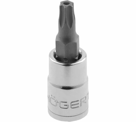 Набор бит сокета Torx Tamper 11 шт /6,7,8,9,10,15,20,25,27,30,40/ 1/4, HOEGERT HT1S675/11