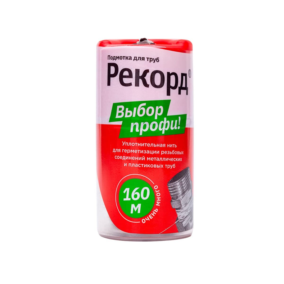 Уплотнительная нить для труб СантехМастер "Рекорд" 61022 160 метров