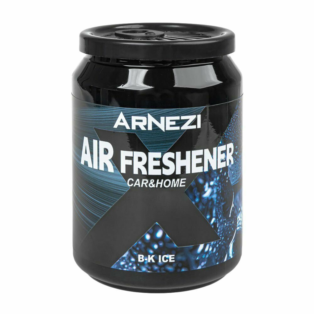 Ароматизатор для автомобиля, пахучка в машину, гелевый освежитель воздуха салона авто, AS-23 'Black-Ice'A1510123 Arnezi