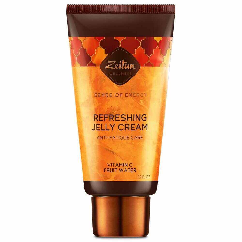 Zeitun Wellness Крем-желе тонизирующий для лица Ритуал энергии 50мл