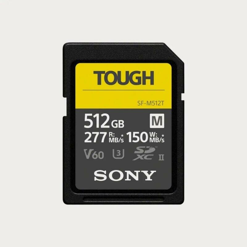 Карта памяти Sony 512GB SF-M UHS-II SDXC Memory Card (SF-M512/T2)