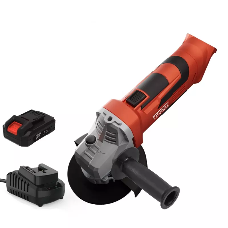 Аккумуляторная угловая шлифовальная машина KAFUWELL 20V 115мм, 7 000 об/мин